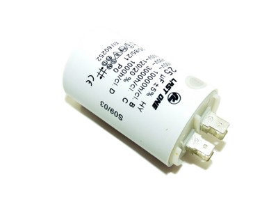 6 X RUN CAPACITOR 25µF / 25UF / 25 MICRO-FARAD 400V 450V 500V 4 ...