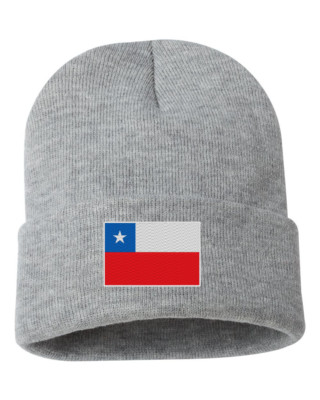CUSTOM Embroidered CHILE Flag Country Beanie Hat shirt Patch Chilean ...