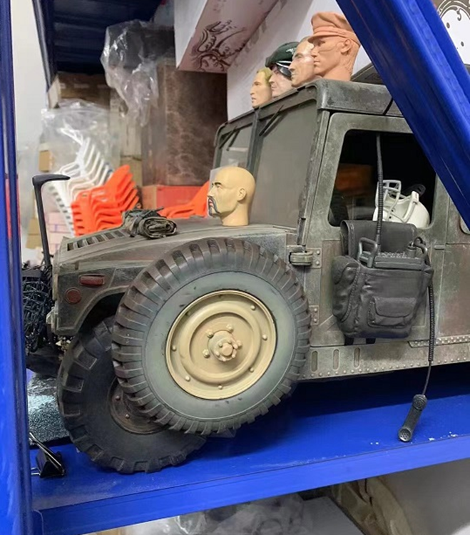 1/6 Scale Soldiers Scene Props Model WWII Military Vehicles Tire Tyre ...