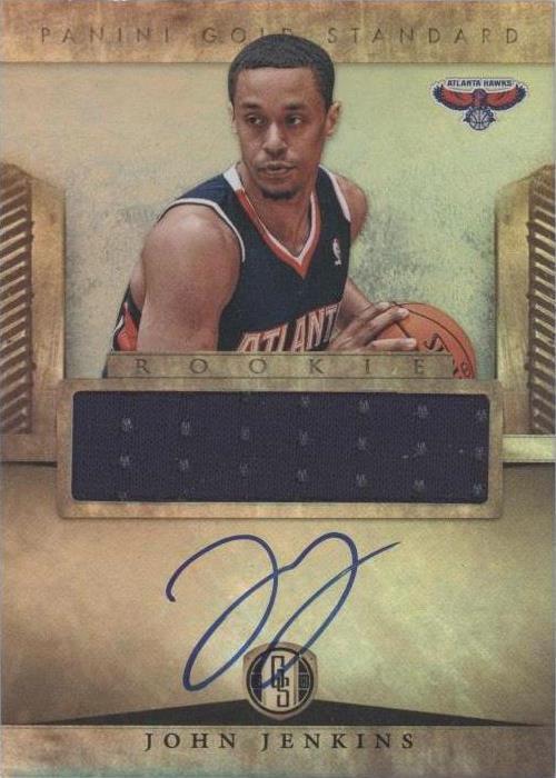 2012-13 Panini Gold Standard - John Jenkins #265 (AU, MEM, RC) for sale ...
