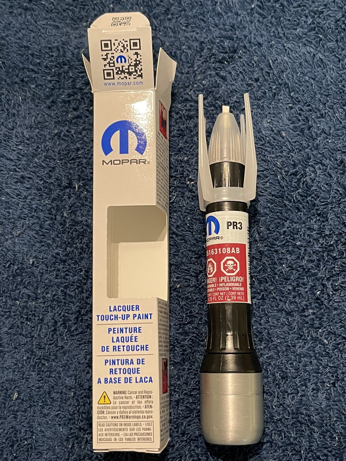 MOPAR TOUCH-UP PEN & CLEAR COAT~05163108AB~TORRED~PR3~NEW | eBay