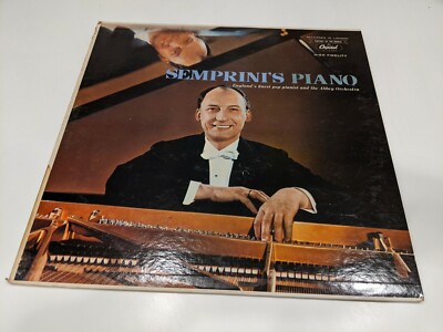 Alberto Semprini "Semprini's Piano" Vinyl LP (VG cover / NM disc ...