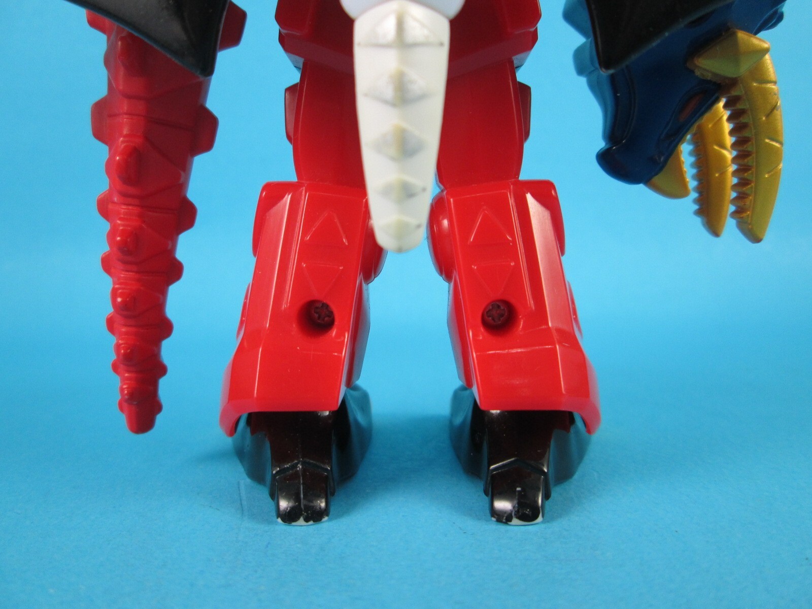 Vintage Power Rangers Dino Thunder Thundersaurus Megazord 4" Action ...