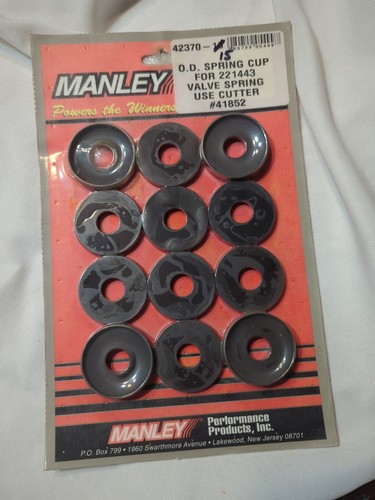 Manley 42370 15 Valve O.D. Spring Cups For 221443 Valve Springs | eBay