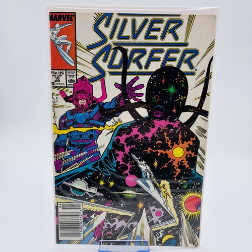Silver Surfer #10 Marvel Comics (1987) Ron Lim Cover Galactus Cosmic ...