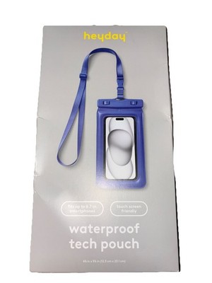 Waterproof Phone Tech Pouch Heyday Touch Screen Friendly Up To 6.7 ...