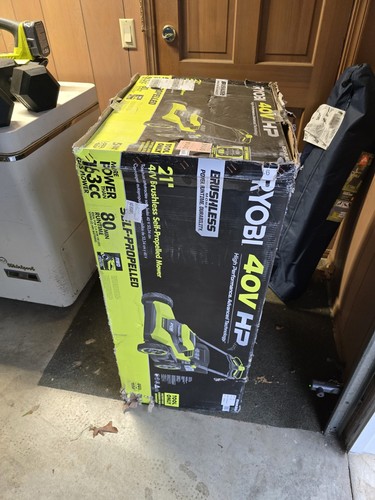 Ryobi 40V HP Brushless 21" Self-Propelled Mower - RY40HPLM01B - New ...