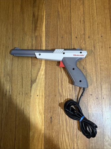 Vtg Original Nintendo NES-005 Grey Gray Zapper Light Gun Controller ...