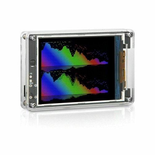Audio Display Music Spectrum Visualizer MIC LINE Sound Level Meter ...