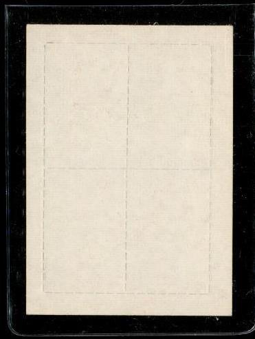 Vintage 1969 TOPPS 4 IN 1 MINI Football Card STRATTON RUSHING KEYES ...