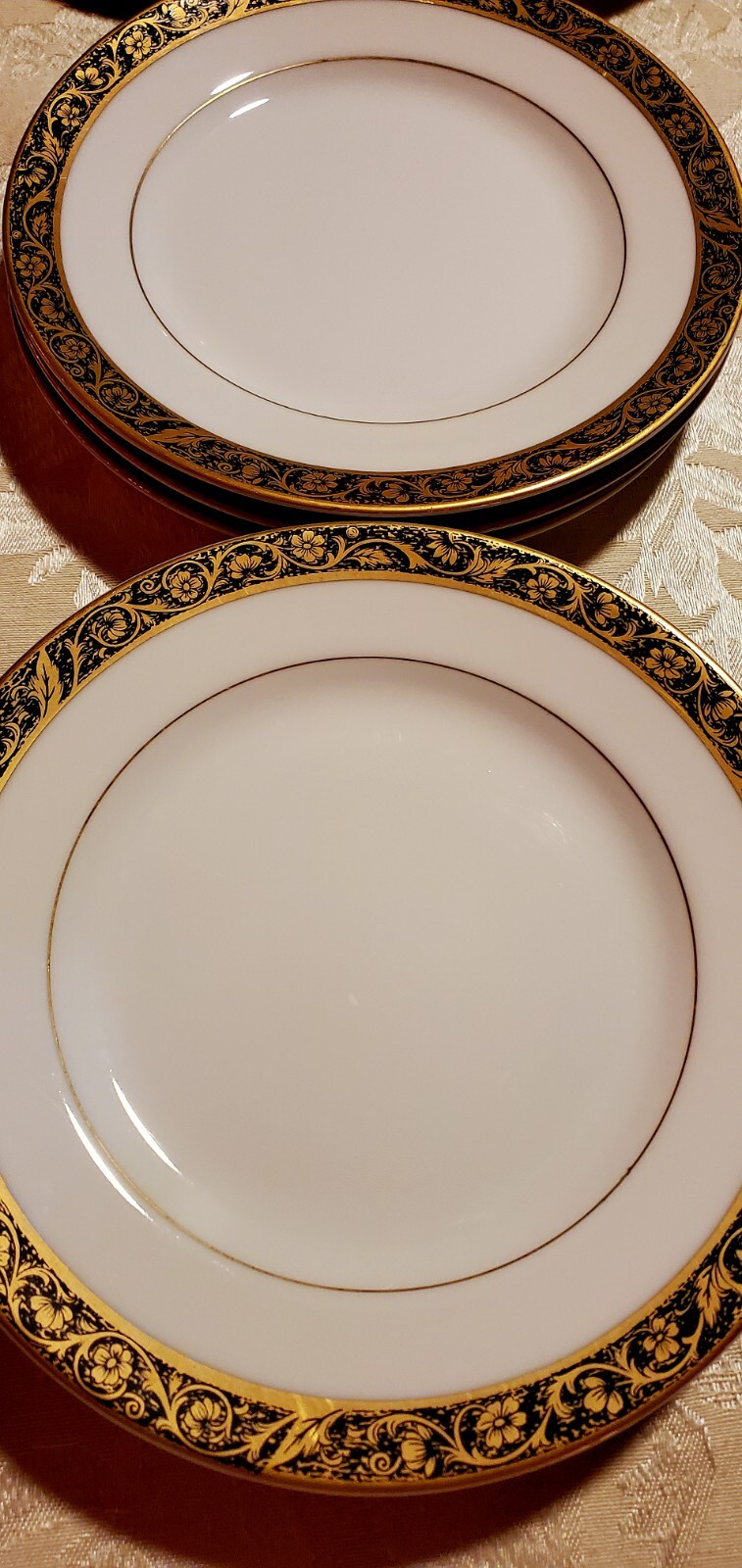 Bristol Fine China Antique Gold Plates Japan | eBay
