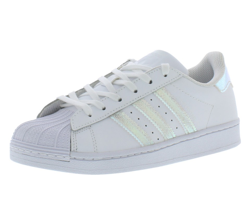 Adidas Originals Superstar Girls Shoes Size 12, Color: White/Pink | eBay