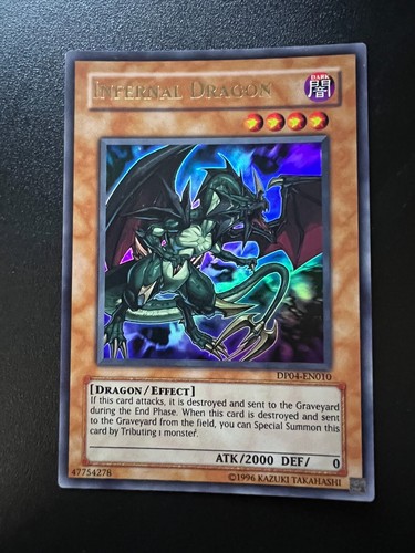Infernal Dragon DP04-EN010 Ultra Rare Unlimited Near Mint Yugioh | eBay
