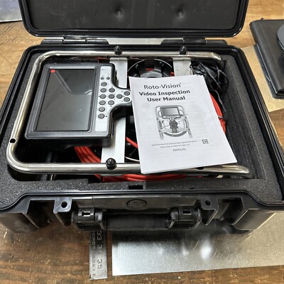 Roto Vision Video Inspection Camera - Used Twice | Roto Brush | Duct ...