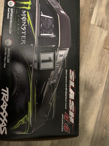 Traxxas Monster Energy Slash 4x4 Brushless RC Truck 1/10 | eBay