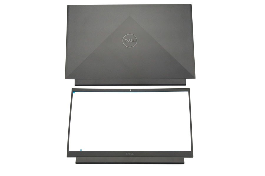 New For Dell G15 5510 5511 5515 LCD Back Cover+Front Bezel Black 08MNTR ...