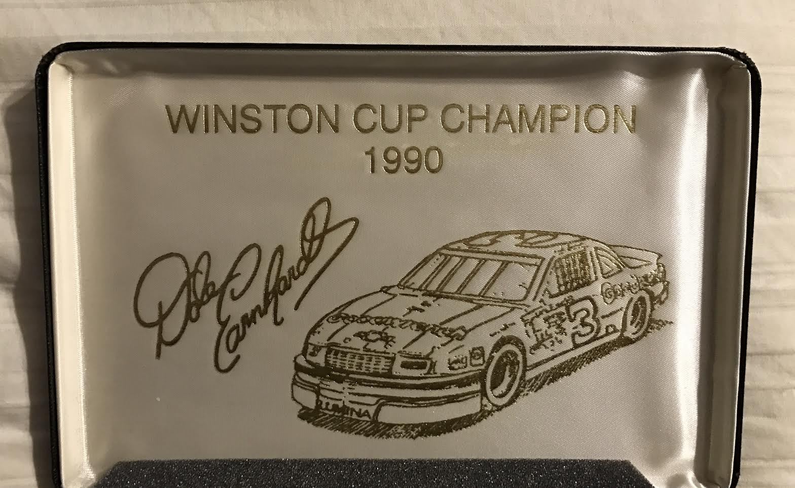 1990 4-TIME "WINSTON CUP CHAMPION" DALE EARNHARDT #211 OF 1500 CASE XX ...