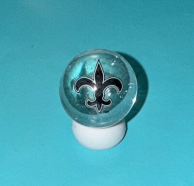 RARE! Vintage NFL marble! 3/4 Inch, New Orleans Saints - 1970s ...
