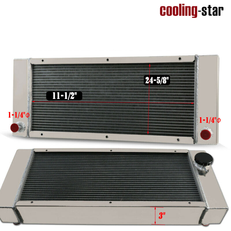 4-ROW RADIATOR FITS BOBCAT SKID STEER LOADERS 642 642B 643 722 742 743 ...