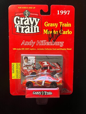 1997 Racing Champions Andy Hillenburg 1:64 Gravy Train Monte Carlo # 1 ...