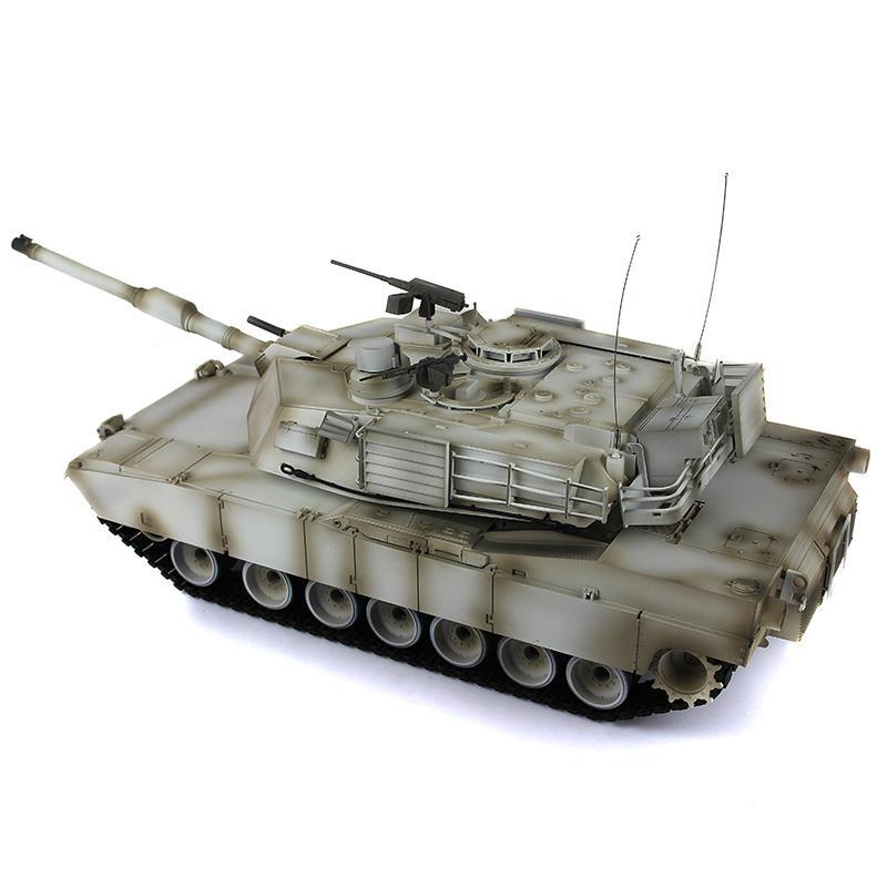 1/16 Henglong Abrams M1A2 RC Tank Metal Chassis TK16 Flysky I6S Metal ...