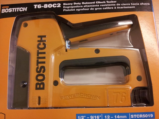 Bostitch T6-8oc2 Outward Clinch Stapler Fires Stcr5019 Staples. Heavy ...