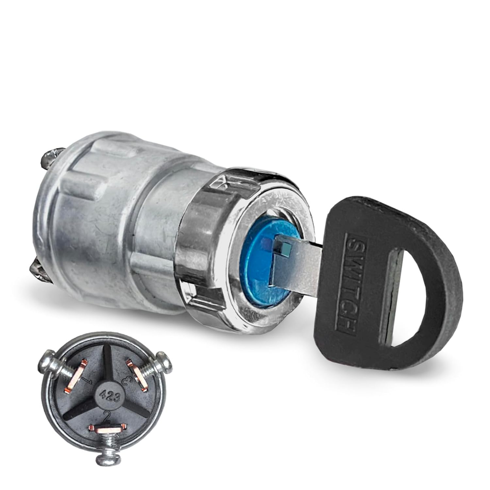 3-Wire Universal Ignition Key Switch for Cars, Buggies, Mowers and Go Karts, Off | eBay