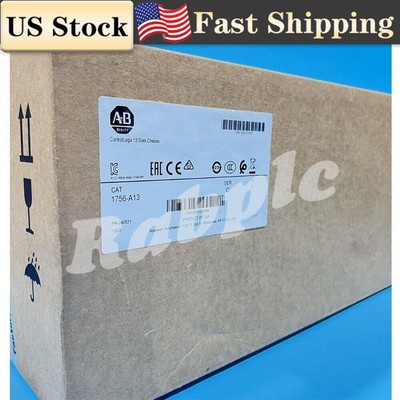 New Allen-Bradley 1756-A13 Series C ControlLogix 13 Slot Chassis PLC AB ...