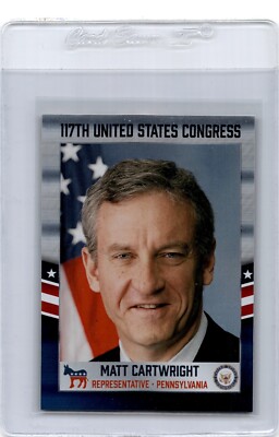 2021 United States Congress Fascinating Cards Chrome Penn Matt ...