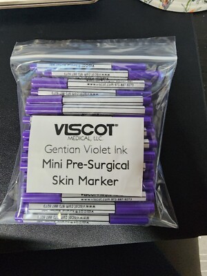 Mini Surgical Tattoo Piercing Medical Markers Stencil Skin Scribe 50ct ...