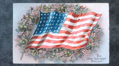 Antique c1908 Postcard Star Spangled Banner Raphael Tuck & Sons Decoration Day | eBay