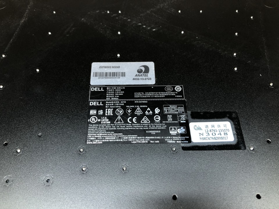 Dell N3048 E07002 Gigabyte 48-Port 4-SFP Ethernet Network Switch | eBay