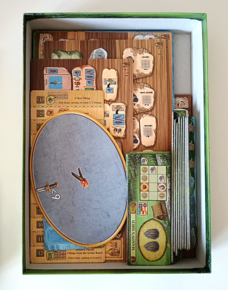 A Feast for Odin Board Game + Norwegians Expansion Excellent Condition ...