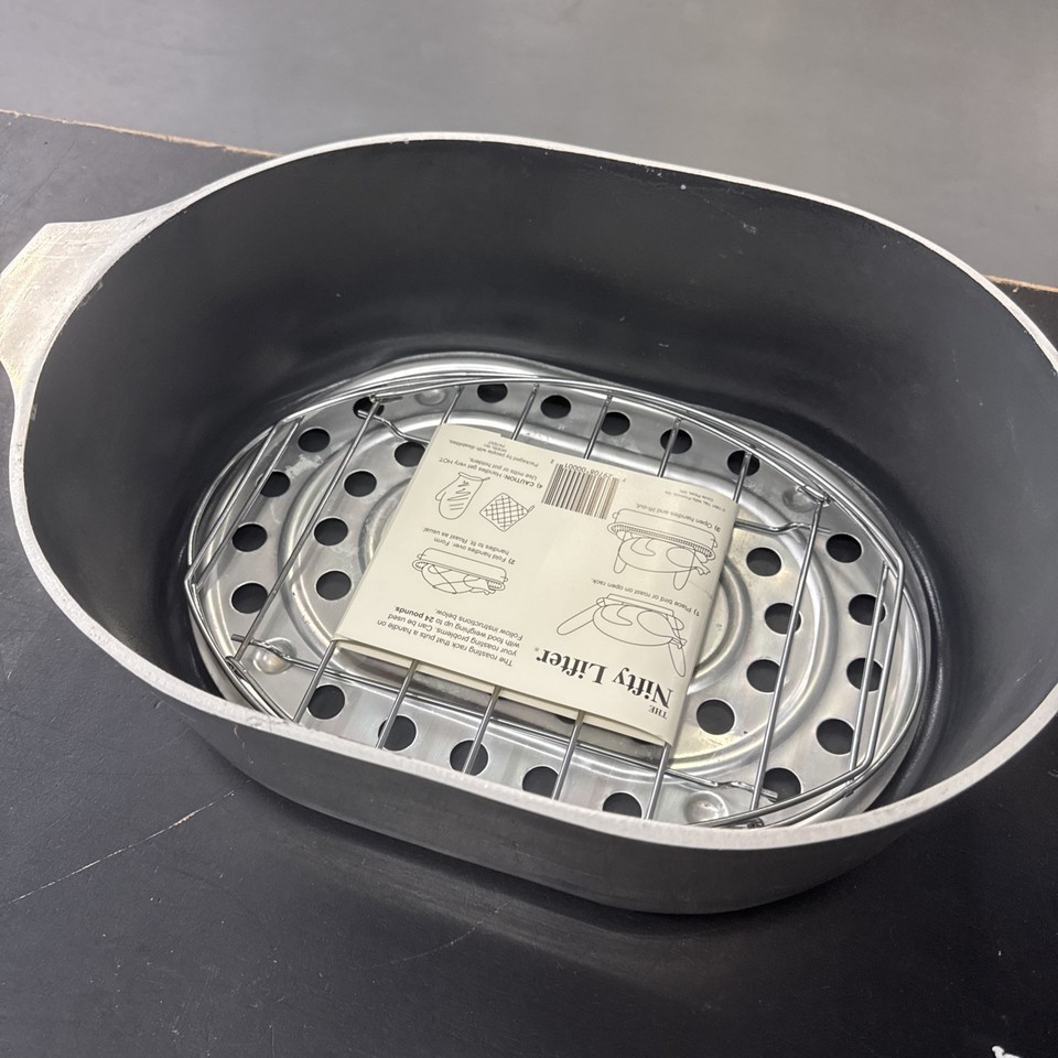 Burton Cast Aluminum Turkey Roaster/Dutch Oven/With Non-Stick Coating ...