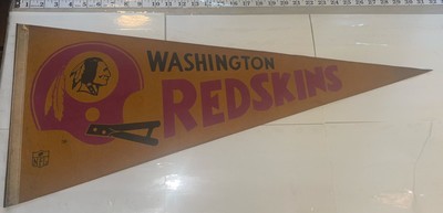 Vintage Antique Washington Redskins Football Pennant NFL | eBay