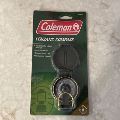 Coleman Lensatic Compass 814-640T New In Package🔥👀FAST SHIPPING/READ👀 ...