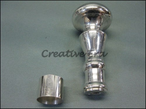 Nautical Brass Solid Style Marine Handle For Wooden Walking Stick Cane ...