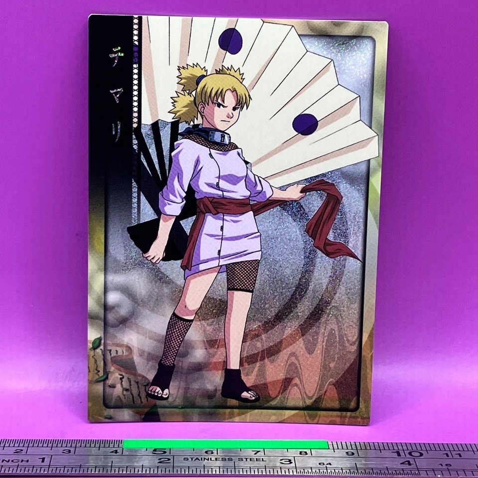 Temari SP-15 Holo NARUTO Oversized Card 2003 ENSKY TCG Japanese #481 | eBay