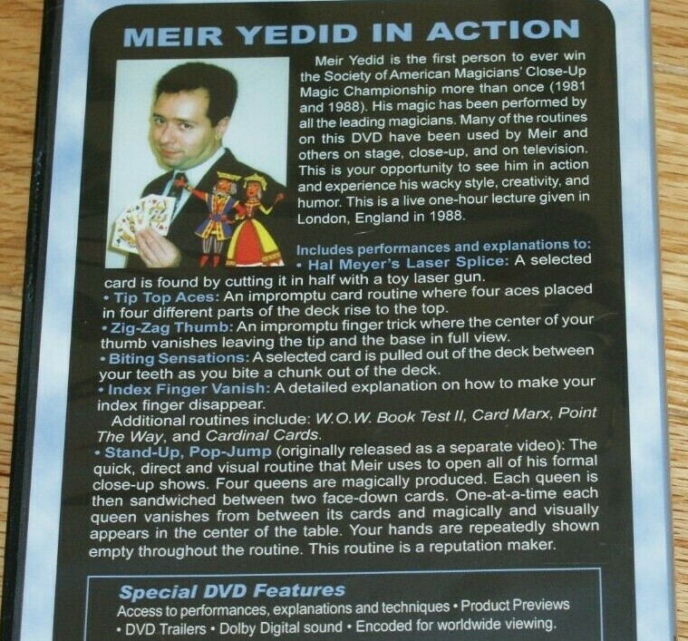 Live from London DVD (Meir Yedid)-- his early lecture there --TMGS DVD ...