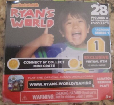 Ryan's World Connect N' Collect Mini Crate Mystery Surprise Series 1 ...