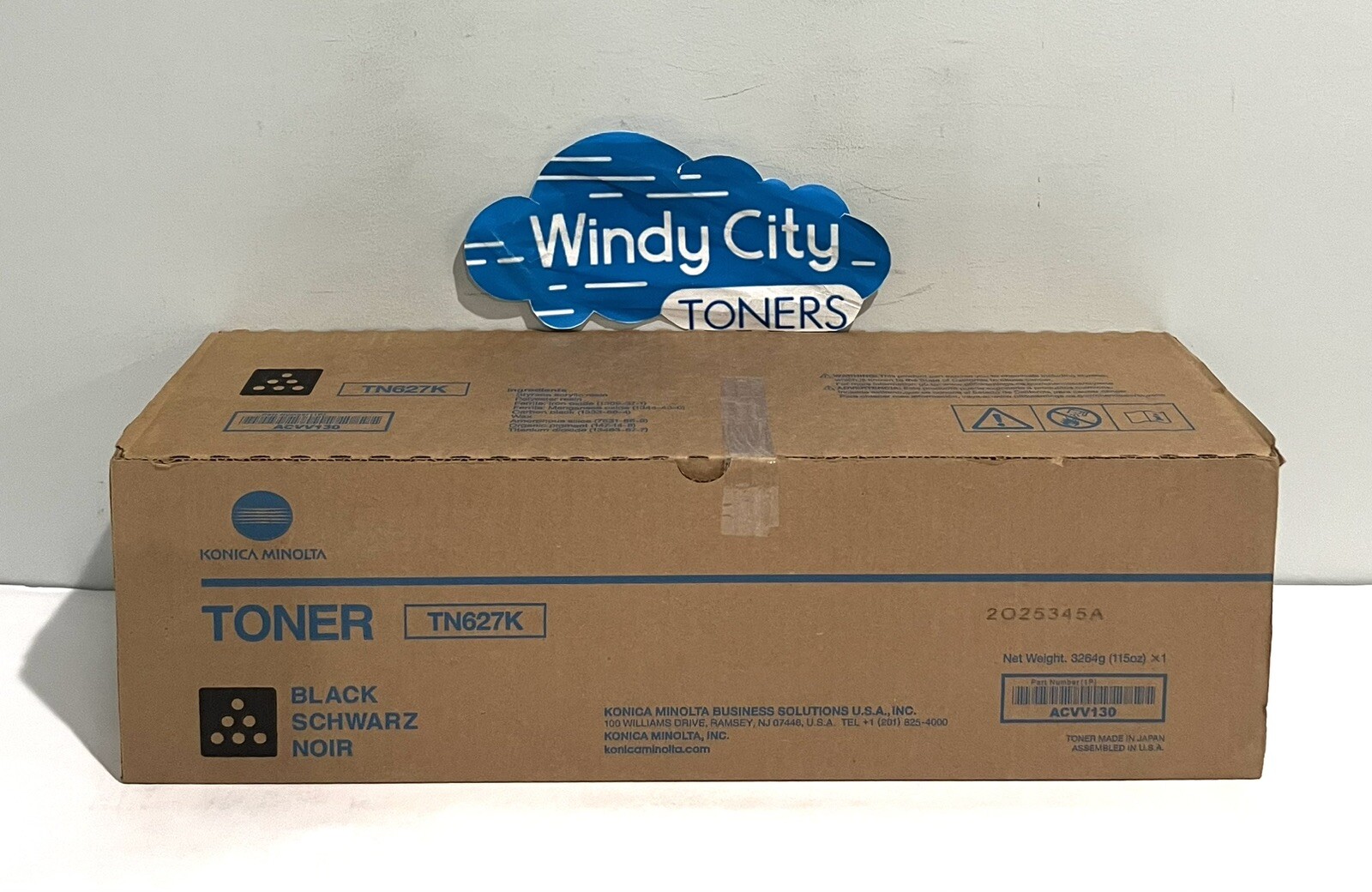 Konica ACVV130 TN627K Black Original Toner for Konica Minolta C12000 C14000 NEW | eBay