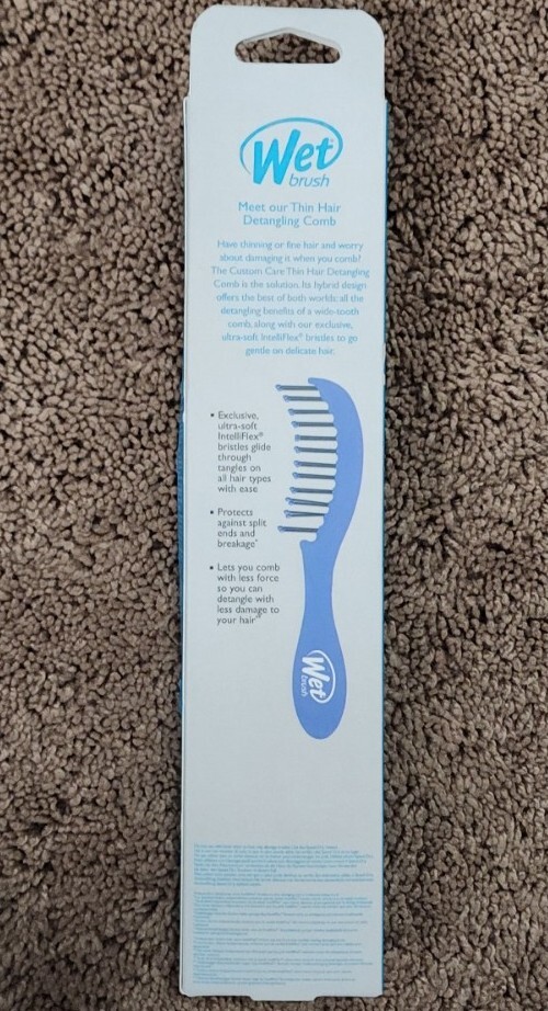 Wet Brush Slim Detangling Comb, Purple NEW | eBay