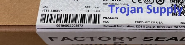 Allen Bradley 1756-L85EP ControlLogix 5580 Process Controller Module ...
