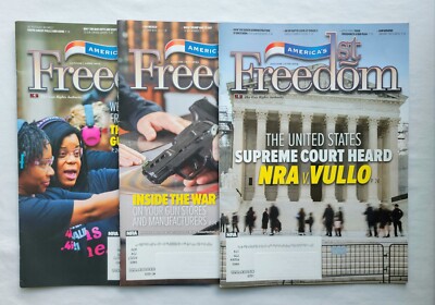 America's 1st Freedom NRA Magazine Lot (3), April May June 2024 | eBay