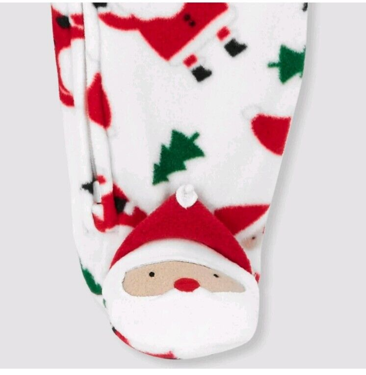 Just One You Made By Carter's 9 Months Santa Footed Sleeper NWT | eBay