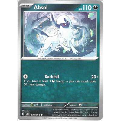 030/064 Absol | Common Card | Shrouded Fable : Pokemon Trading Card ...