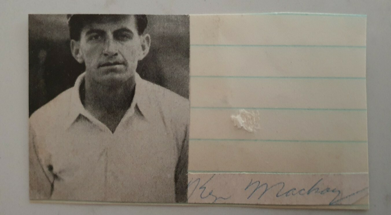 KEN MACKAY SIGNED MAGAZINE PEN PIC PICTURE CRICKET ASHES | eBay Australia