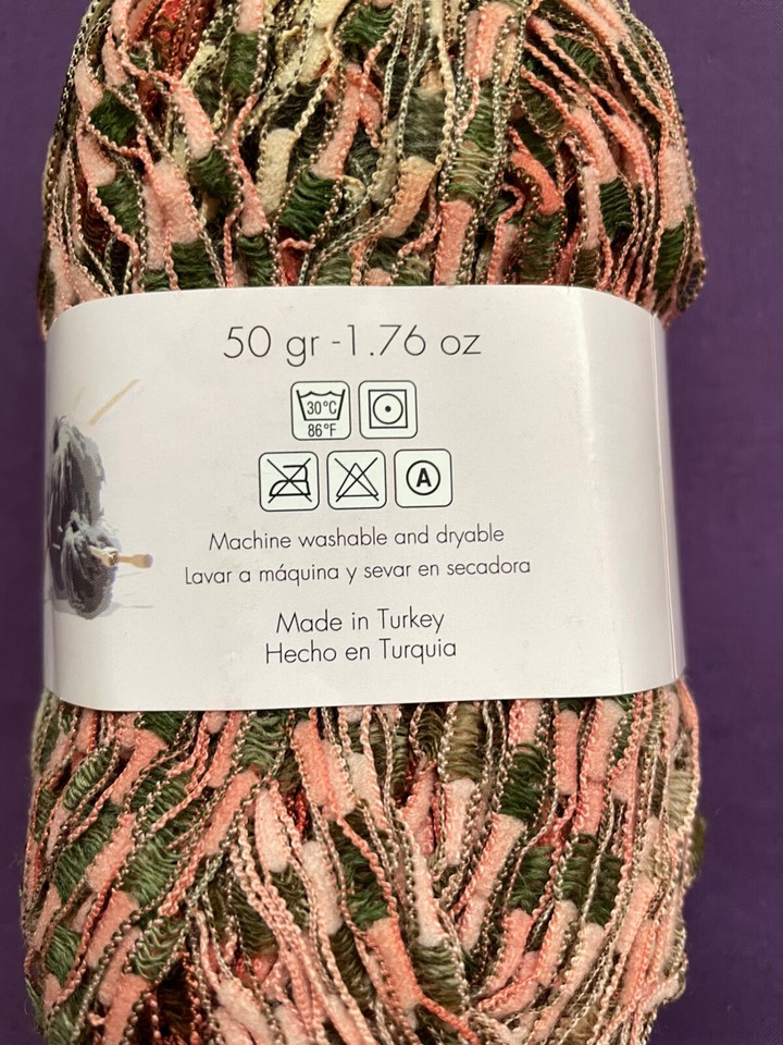 4 ea -Gala Yarns Worsted wt Mixed Fiber Acrylic / Polyester / Nylon ...