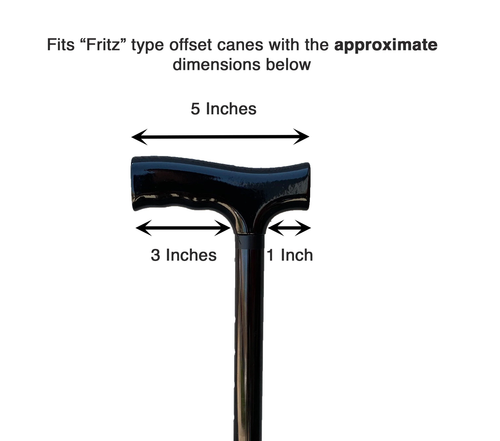 Cane Pad T-Handle | Black | eBay
