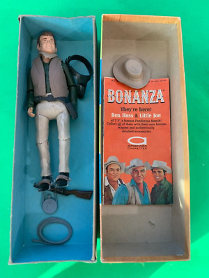 1966 BONANZA 'Little Joe' Figure in Original American Character BOX | eBay